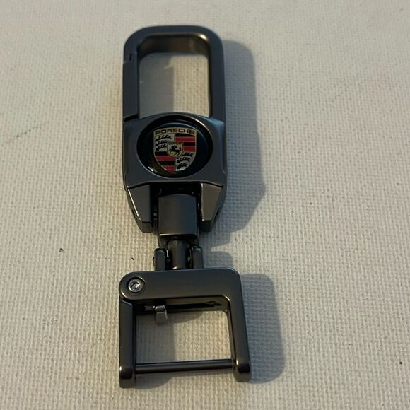 Other | Porsche Logo Keyfob Keychain In Metal Nwt | Poshmark